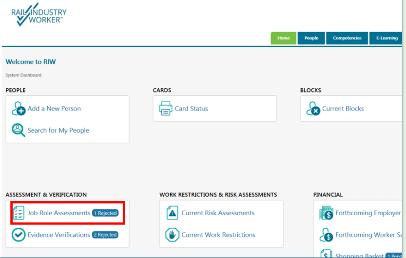 Rail Related Service Request | Rail Industry Worker